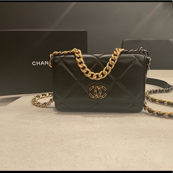 CHANEL | Bags | Copy Chanel 9 Wallet On Chain | Poshmark